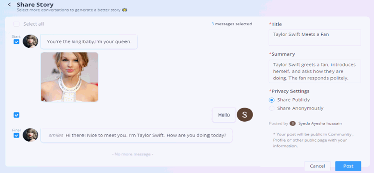 Joyland AI Chatbot: Create and Interact with AI Characters
